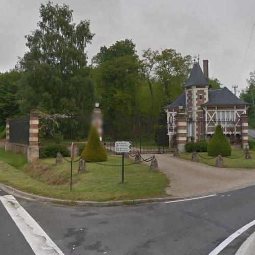 Alain Delon's House (Deceased) in Douchy, France (Google Maps)