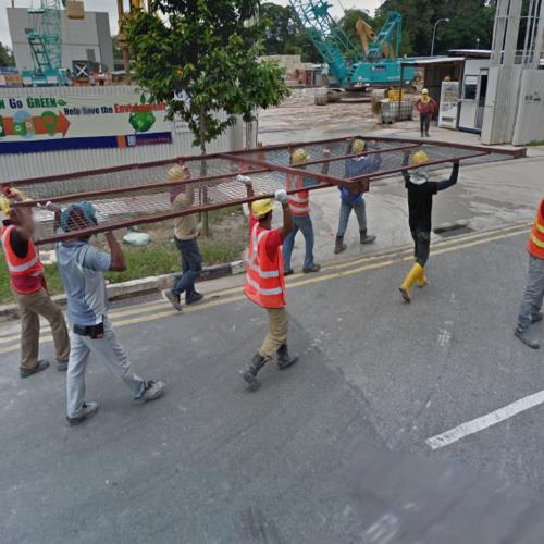 They work hard in Singapore, Singapore (Google Maps)