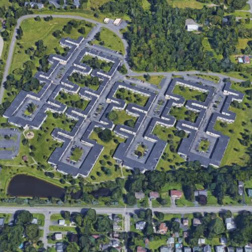 'Pines of Perinton' by Charles Gwathmey in Fairport, NY (Google Maps)