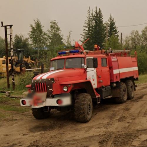 Ural-4320 in Nyurba, Russian Federation (Google Maps)