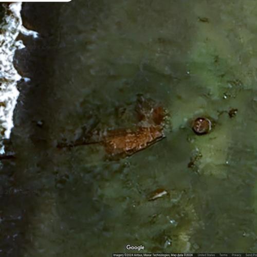 SS Norwich City in Noriti, Kiribati (Google Maps)