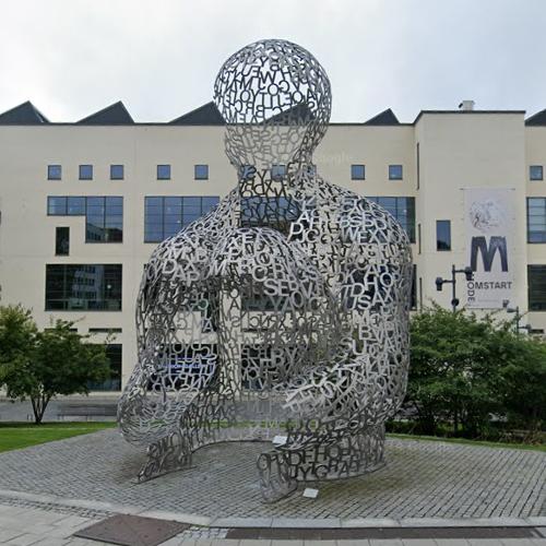 'House of Knowledge' by Jaume Plensa in Borås, Sweden (Google Maps)