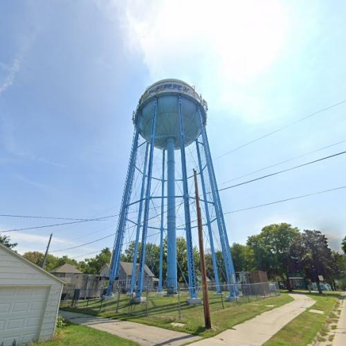 Perry Water Tower, Iowa in Perry, IA (Google Maps)