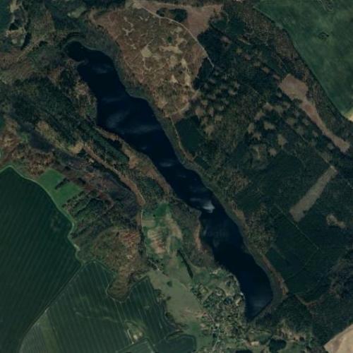 Klępnicko Lake in Swidwin, Poland (Google Maps)