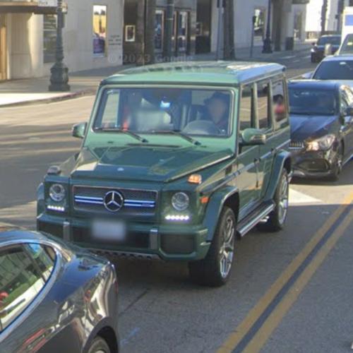 Mercedes-Benz G 65 AMG in Beverly Hills, CA (Google Maps)