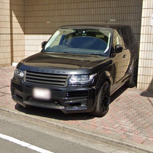Startech Range Rover in Tokyo, Japan (Google Maps)