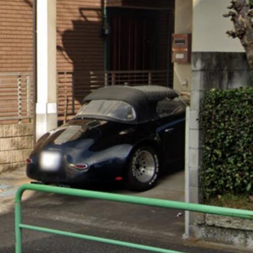 Porsche 356 Speedster Replica in Tokyo, Japan (Google Maps) (#2)