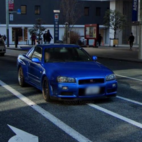 Nissan Skyline R34 GT-R in Tokyo, Japan - Virtual Globetrotting