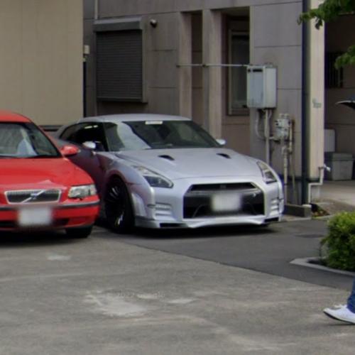 Nissan GT-R R35 Tuned in Tokyo, Japan (Google Maps)