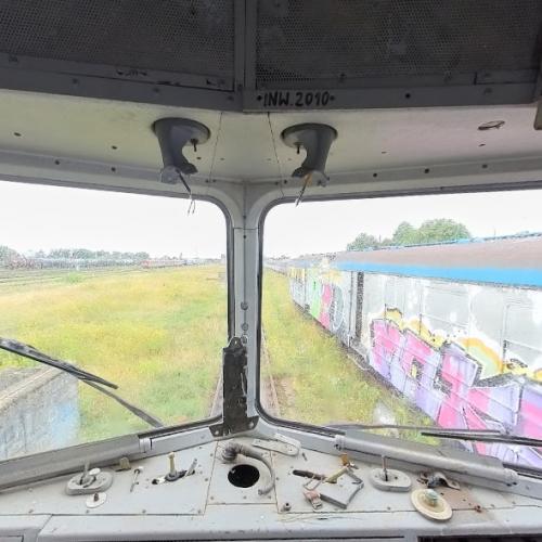 SU45-161 cab in Chojnice, Poland (Google Maps)