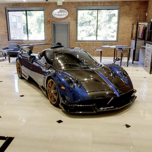 Pagani Huayra BC in Greenwich, CT (Google Maps)