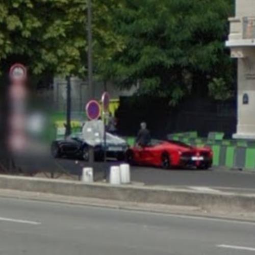 Bugatti Veyron in Paris, France (Google Maps) (#9)