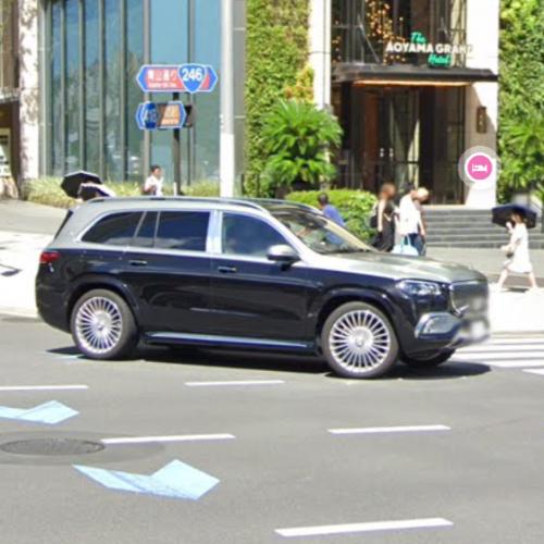 Mercedes-Maybach GLS 600 in Tokyo, Japan (Google Maps) (#5)