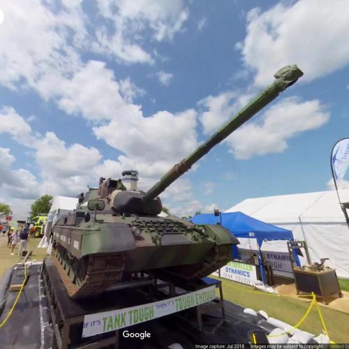 Leopard I in Oshkosh, WI (Google Maps)