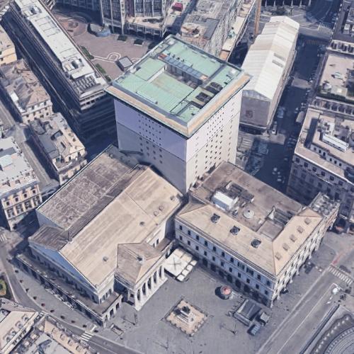 'Teatro Carlo Felice' by Aldo Rossi in Genoa, Italy (Google Maps)
