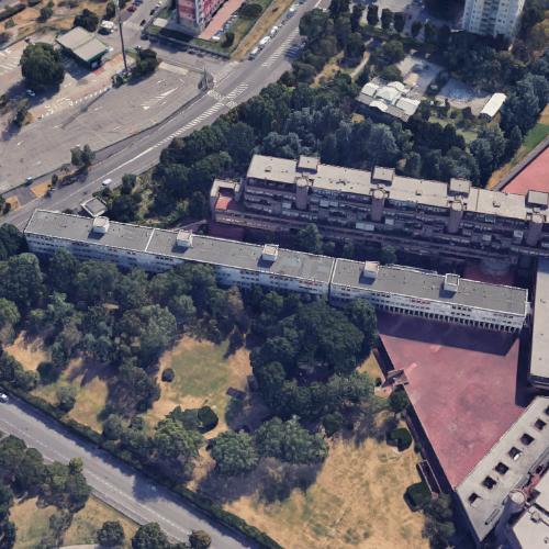 'Gallaratese Housing' by Aldo Rossi in Milan, Italy (Google Maps)