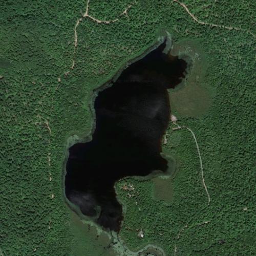 Pike Lake in South Range, MI (Google Maps)