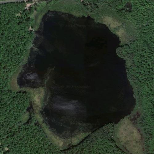 Sixmile Lake in South Range, MI (Google Maps)
