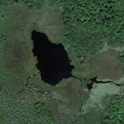 Storms Lake in South Range, MI (Google Maps)