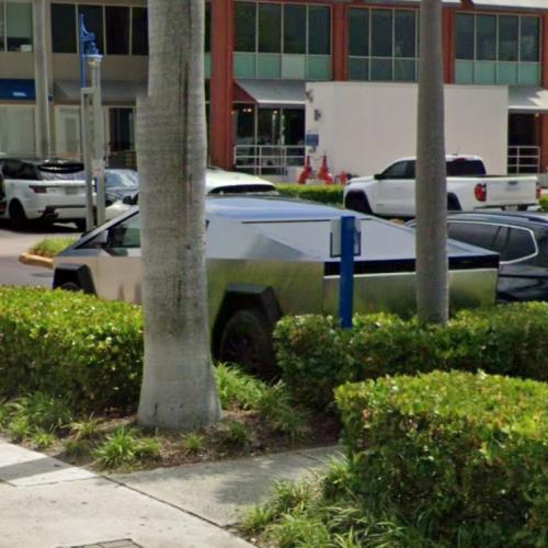 Tesla Cybertruck in Miami, FL (Google Maps) (#4)