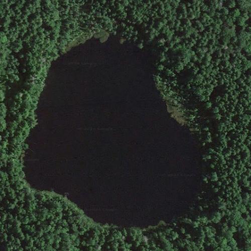 Beitner Lake in Kenton, MI (Google Maps)