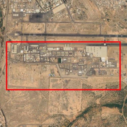 Camp Lemonnier in Djibouti, Djibouti (Google Maps)