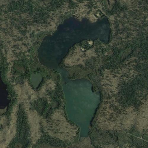 Lake Sainte Kathryn in Amasa, MI (Google Maps)
