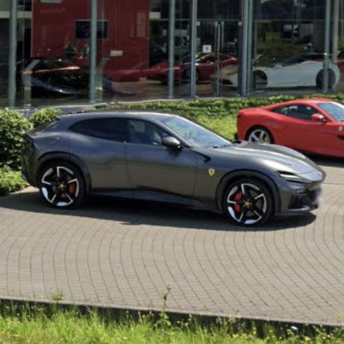 Ferrari Purosangue in Antwerpen in Antwerp, Belgium (Bing Maps)