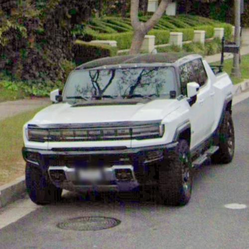 GMC HUMMER EV Pickup in Beverly Hills, CA (Google Maps)