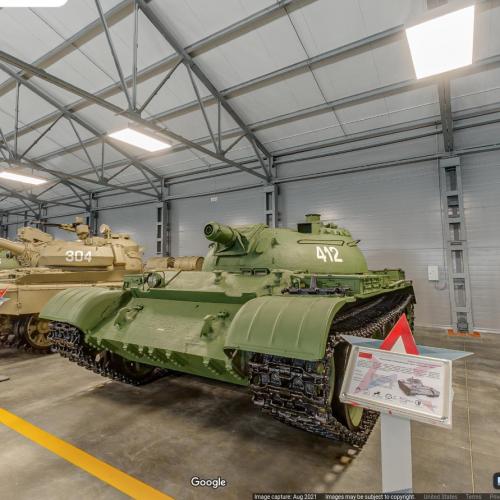 Object 483 in Kubinka, Russian Federation (Google Maps)
