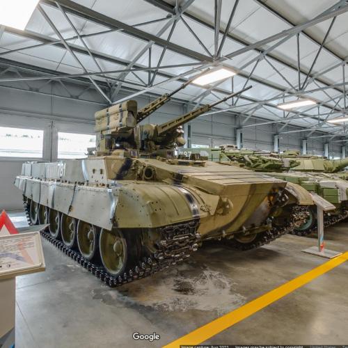 BMPT Object 781 in Kubinka, Russian Federation (Google Maps)