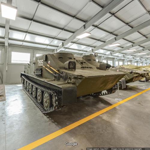 Czechoslovak OT-62 APC in Kubinka, Russian Federation (Google Maps)