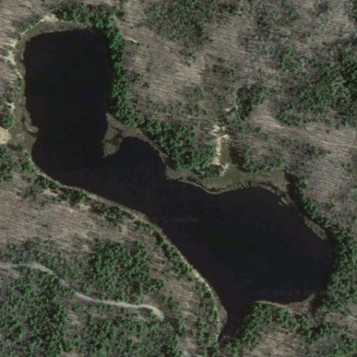 Mule Lake in Watersmeet Township, MI (Google Maps)