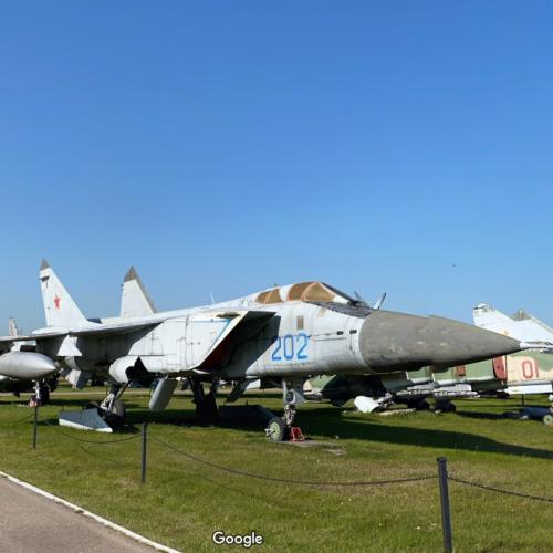 Mikoyan MiG-31 in Monino, Russian Federation (Google Maps) (#2)