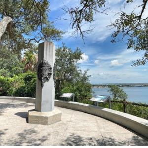 Jean Ribault Column Monument in Fort Caroline, FL - Virtual Globetrotting