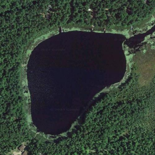D L Lake in Lake Tomahawk, WI (Google Maps)