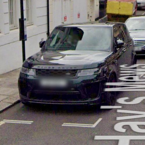 Land Rover Range Rover Sport SVR in London, United Kingdom (Google Maps)