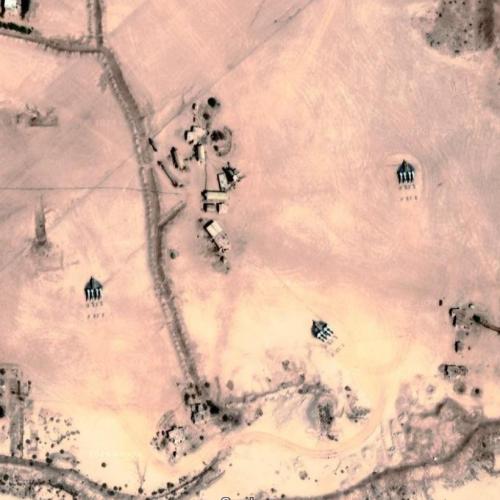 Syrian S-125 site in Abu Ash Shamat, Syrian Arab Republic (Google Maps)