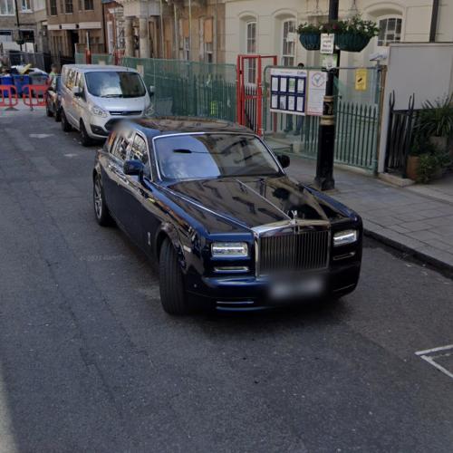 Rolls Royce Phantom in London in London, United Kingdom (Google Maps)