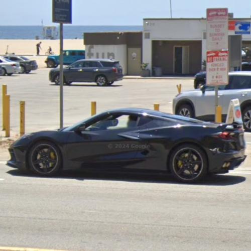 Chevrolet Corvette C8 in Santa Monica, CA (Google Maps) (#3)