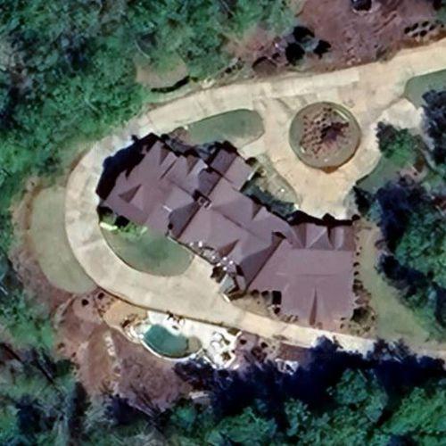 Brantley Gilbert's House in Maysville, GA (Google Maps)