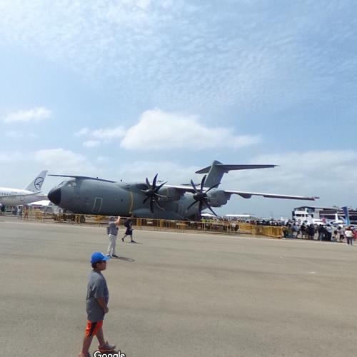 Airbus C400M in Singapore, Singapore (Google Maps)