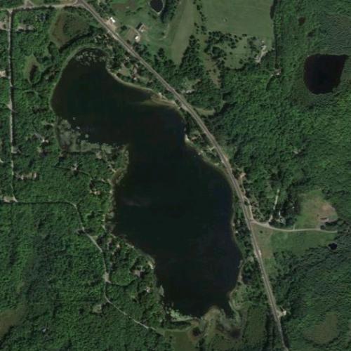 Pine Lake in Rhinelander, WI (Google Maps) (#6)