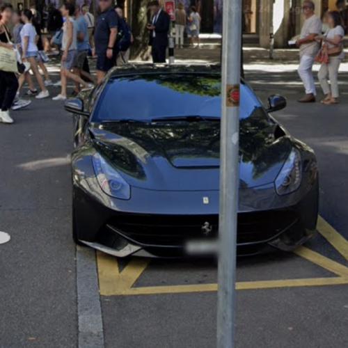Ferrari F12 Berlinetta in Zurich in Zürich, Switzerland (Bing Maps)