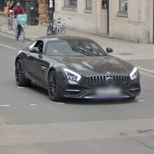 Mercedes AMG GT in London in London, United Kingdom (Google Maps)