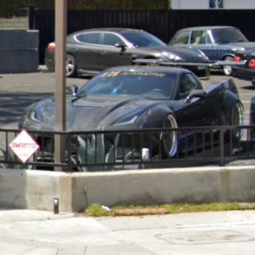 Full Carbon Widebody Corvette C7 ZR1 (one of one) in Beverly Hills, CA ...