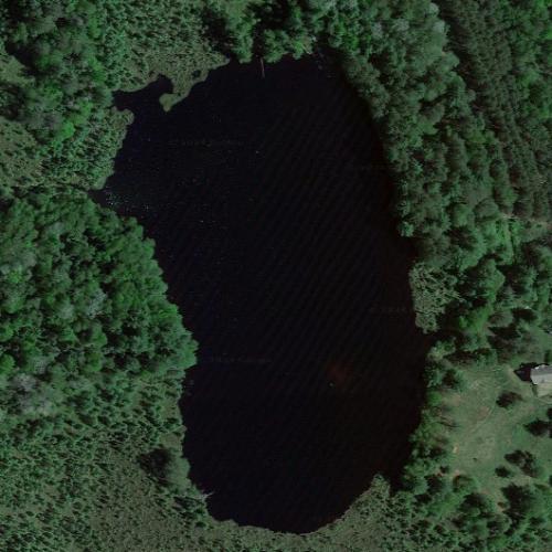 Allen Lake in Irma, WI (Google Maps)