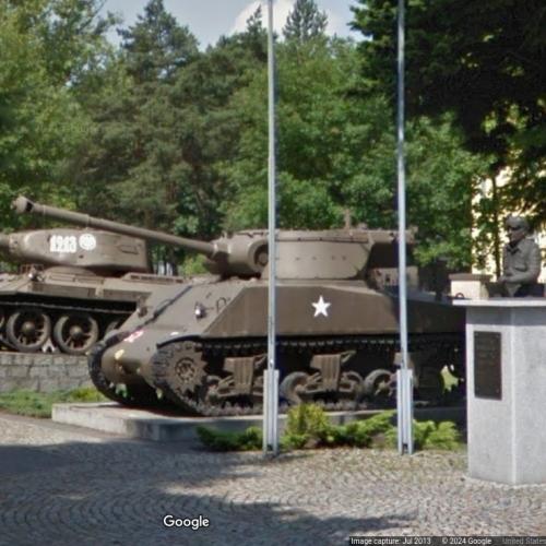 M10 Wolverine in Zagan, Poland (Google Maps)