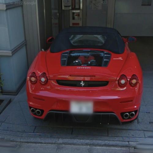 Ferrari F430 Spider in Tokyo in Tokyo, Japan (Google Maps)