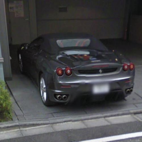 Ferrari F430 Spider in Tokyo in Tokyo, Japan (Google Maps) (#2)